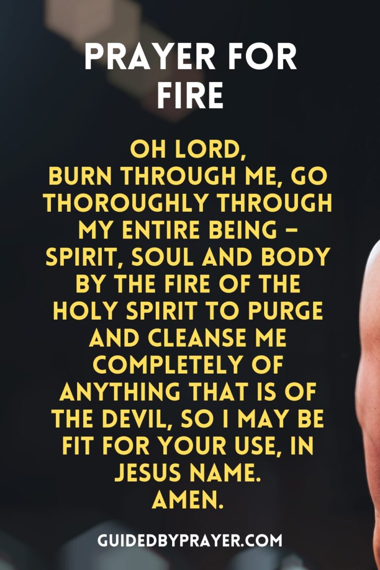 Prayer For Fire - Guided by Prayer