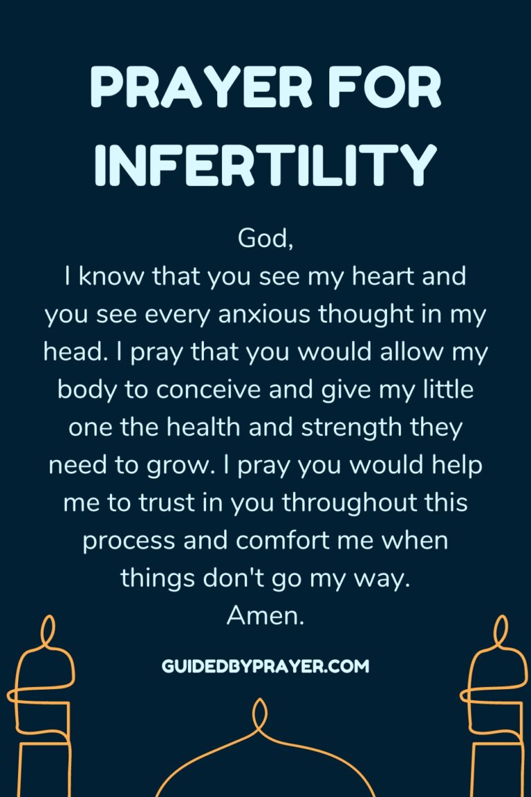 Prayer For Infertility - Guided by Prayer