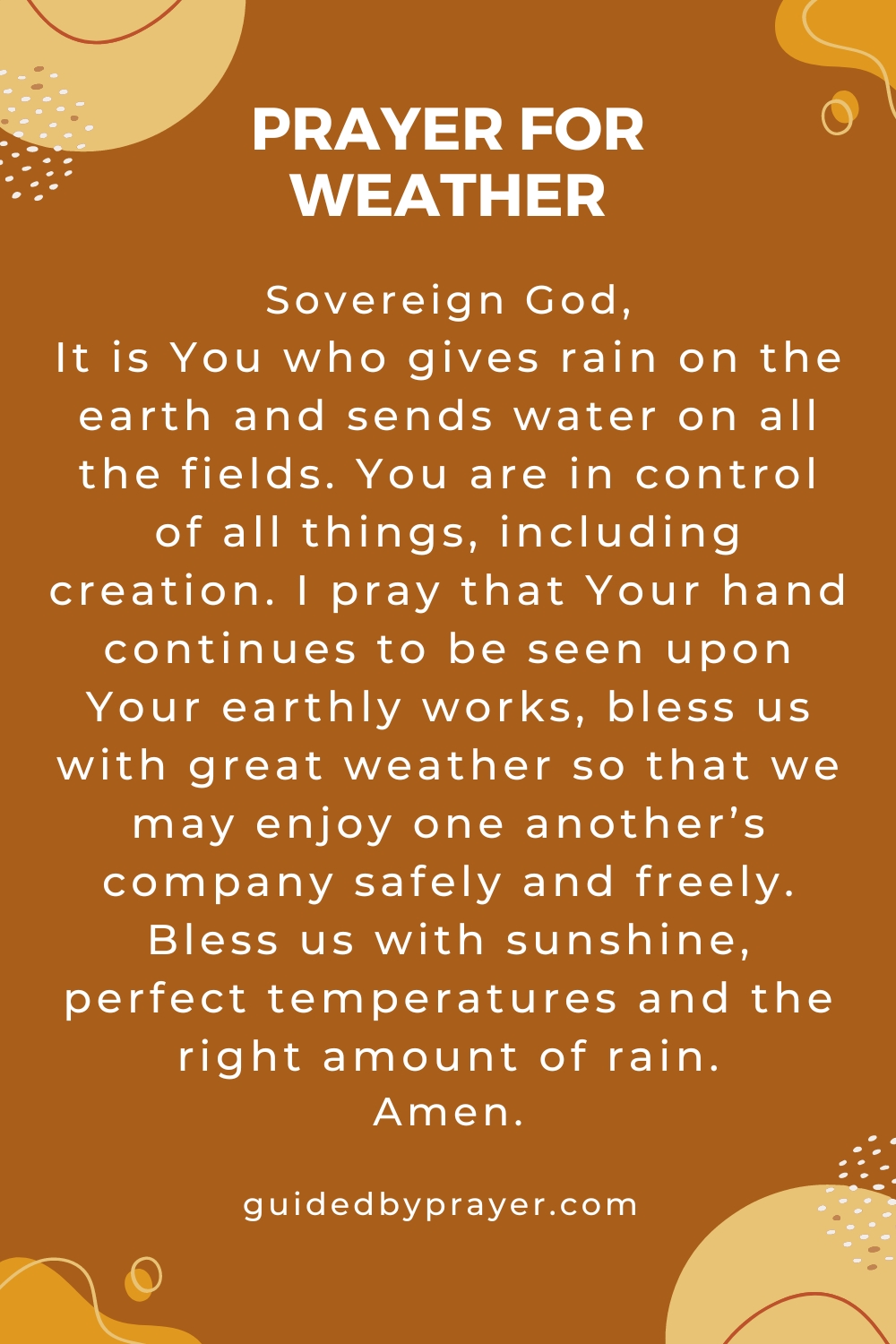 Prayer For Weather Guided By Prayer prayer-for-weather-guided-by-prayer