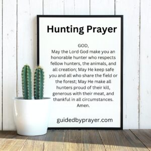Hunting Prayer - Guided by Prayer