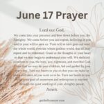 June 17 Prayer - Guided by Prayer
